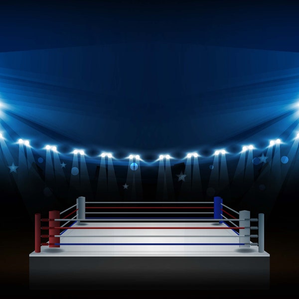 Boxing Ring Backdrop - Etsy