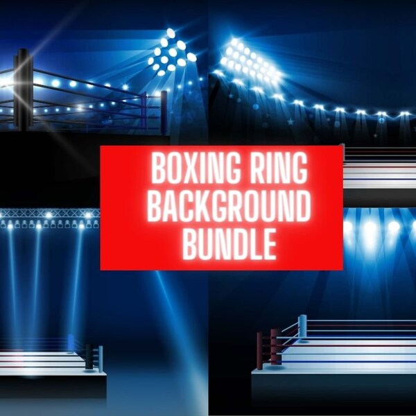 Boxing Ring Background - Etsy