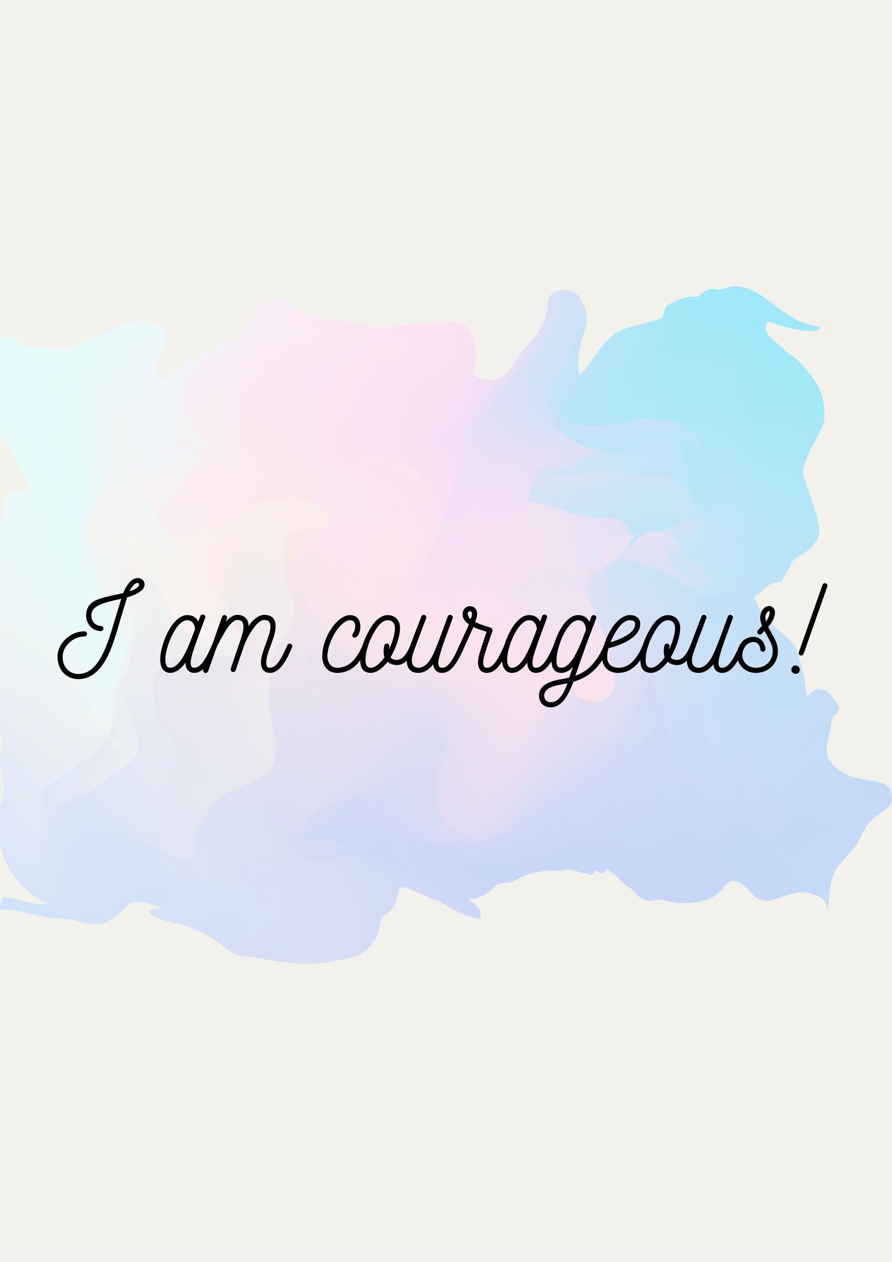 20 I Am Affirmations Watercolor Card - Etsy