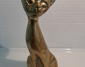 Vintage Leonard Solid Brass Collection Cat Figurine, Made in Korea - Etsy