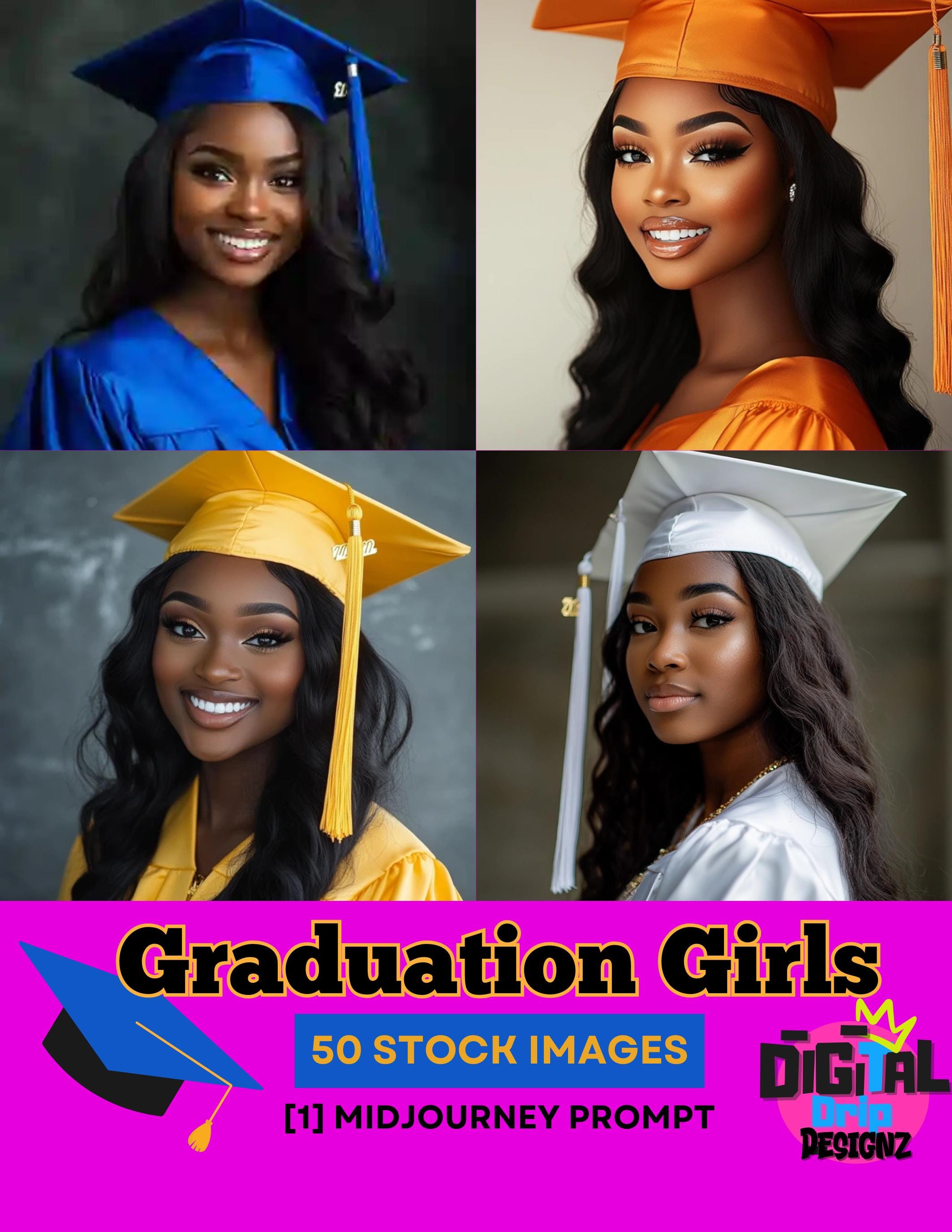 Graduation Stock Images | 50 Ai-generated Grad Girl Photos | Digital ...