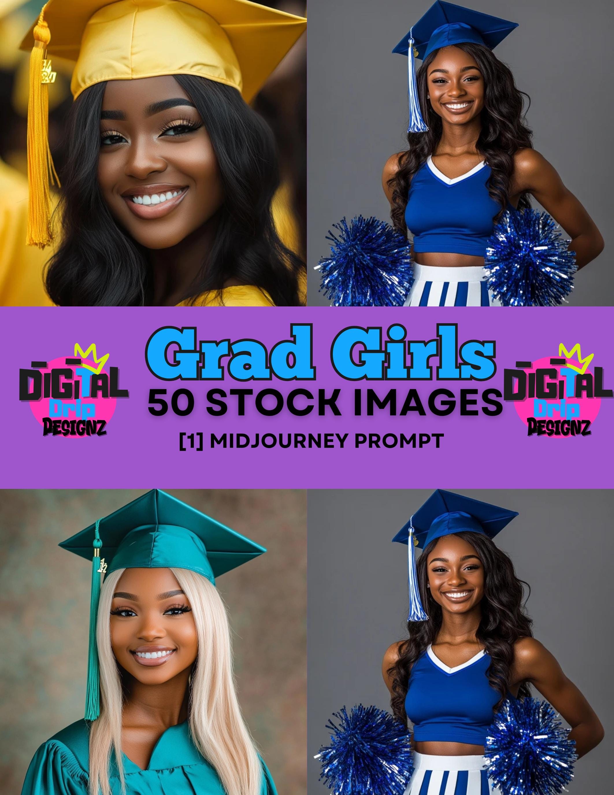 Graduation Stock Images | 50 Ai-generated Grad Girl Photos | Digital ...