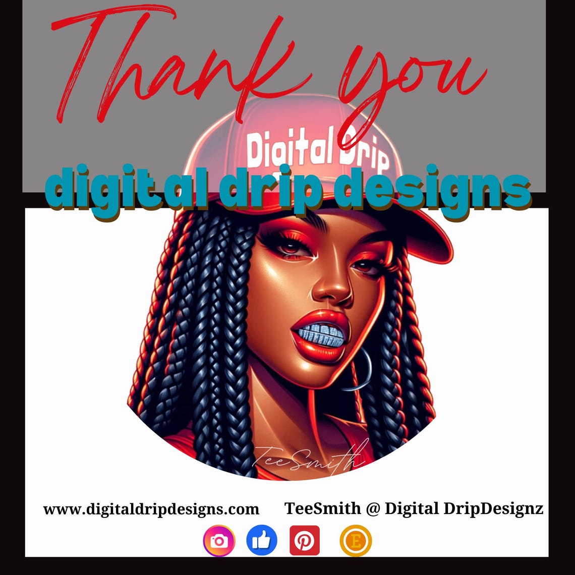 8 PNG Upscaled Images DELTA Sigma Theta Cartoon Like African American ...