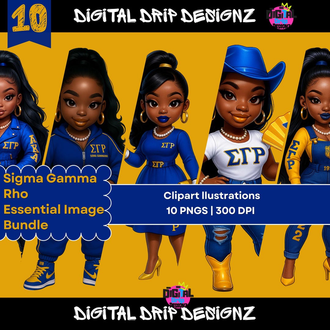 Sigma Gamma Rho PNG Clipart Bundle – Sgrho Sorority Graphics (digital ...