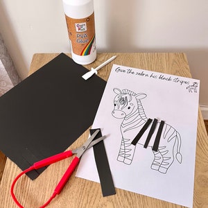 Safari Crafts and Learning Activities Bundle - Etsy