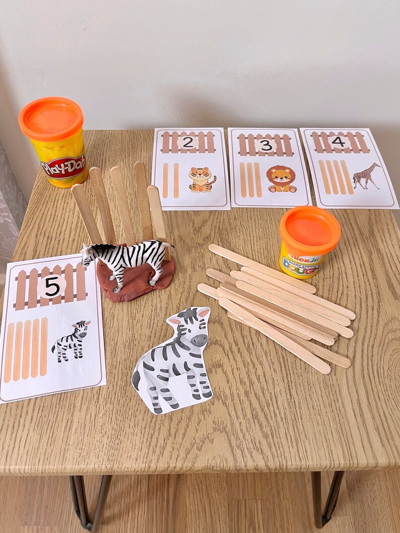 Safari Crafts and Learning Activities Bundle - Etsy