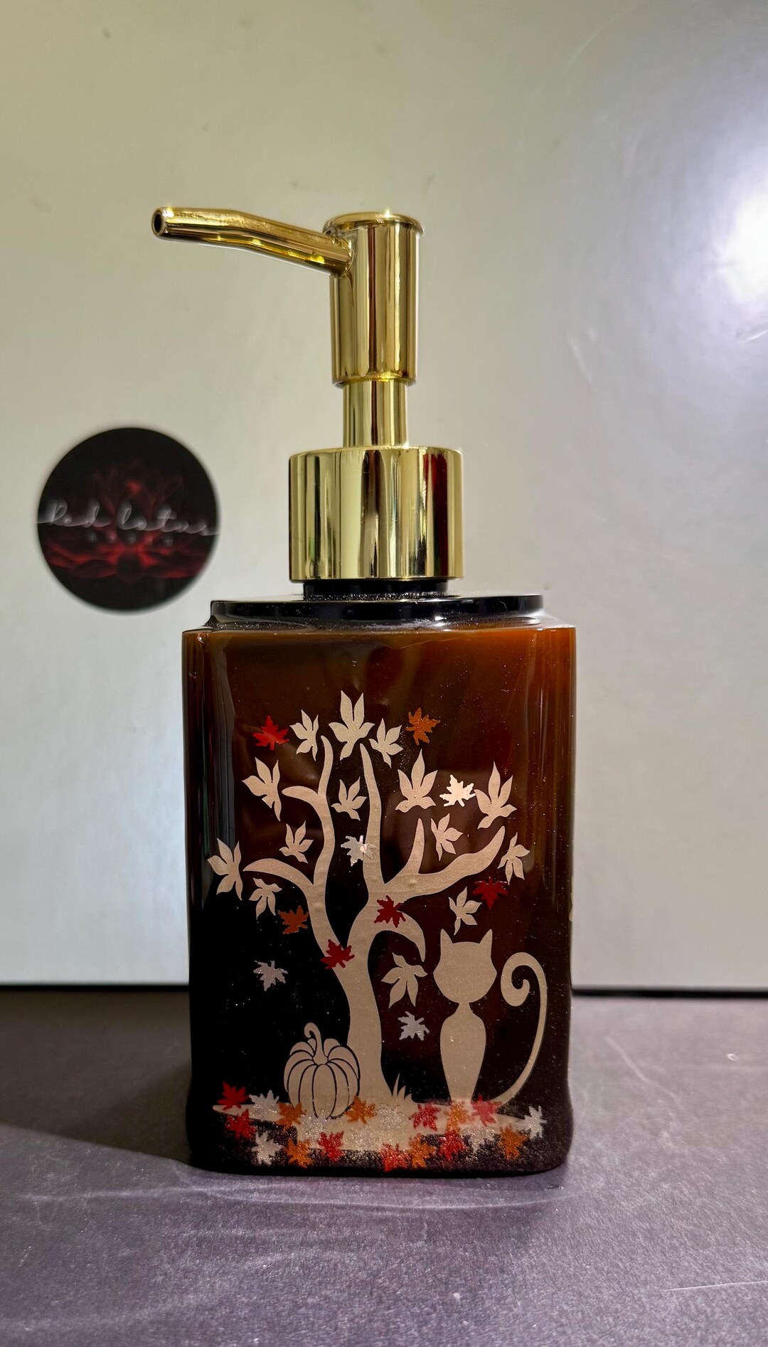 Fall/halloween Decor Soap Dispenser - Etsy