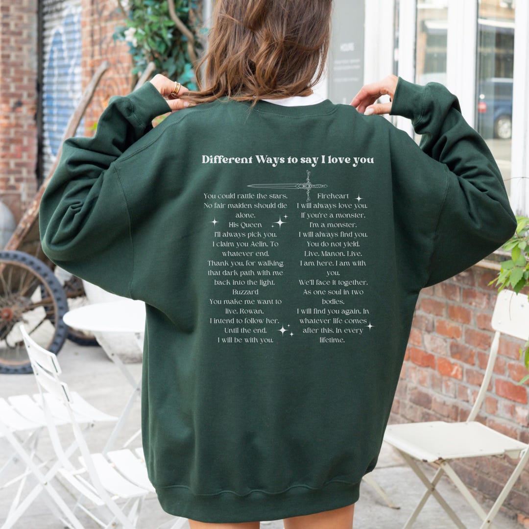Throne of Glass Crewneck - OFFICIALLY LICENSED - Throne of Glass Merch ...