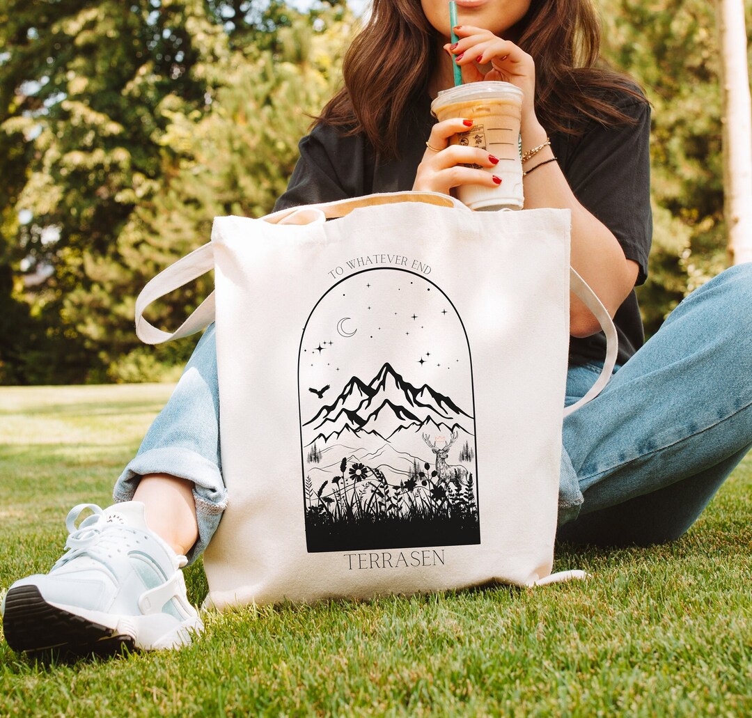 Terrasen Tote Bag -OFFICIALLY LICENSED- Throne of Glass, Sjm Merch ...