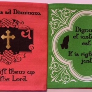 Fabric Latin Mass Children's Book - Etsy