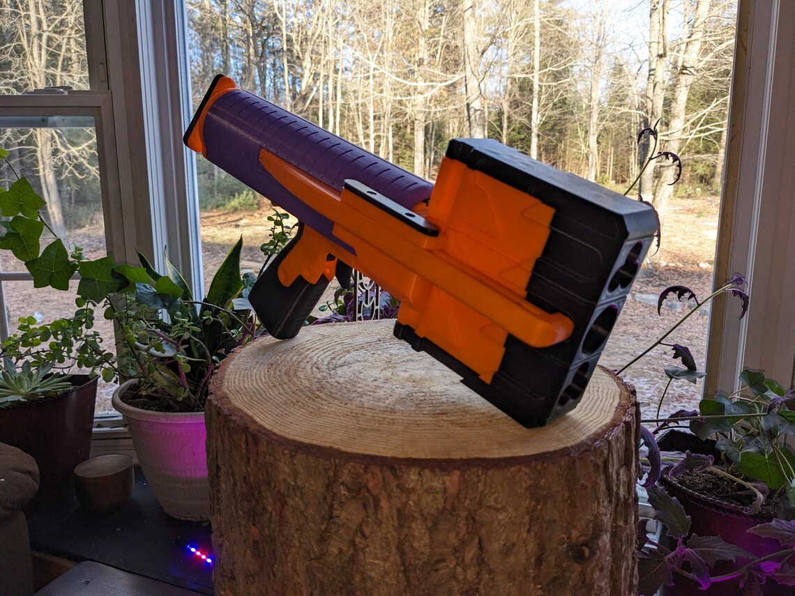 Sillybutts Thumper Shotgun/pistol Style Nerf Blaster - Etsy