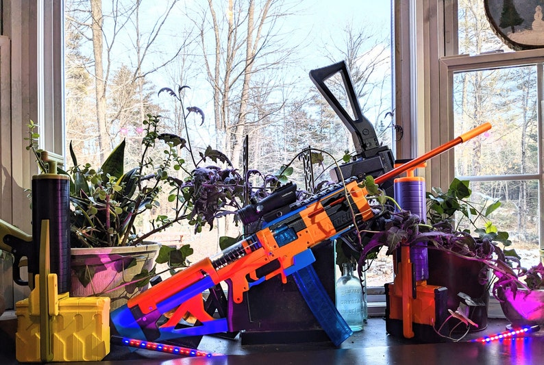 Sillybutts Cynthia Bolt Action Nerf Blaster - Etsy