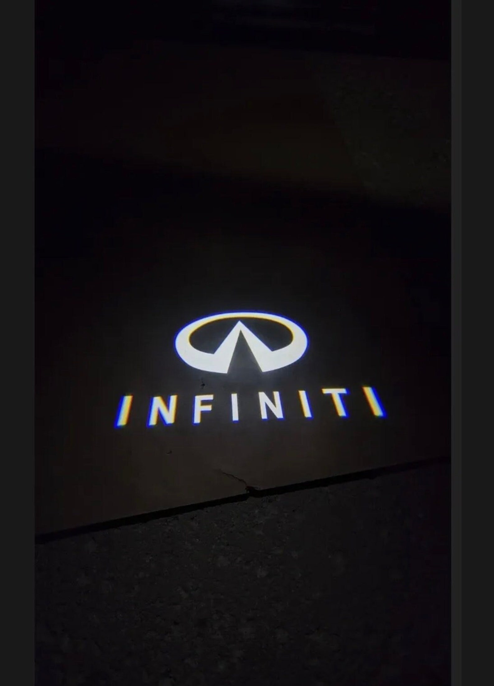 2X PC Infiniti Door Light , Car Door Lights, Logo Projector Swag Light ...