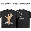 4K FULLY EDITABLE Oversized T-shirt Mockup - 300PPI, Photoshop Ready ...
