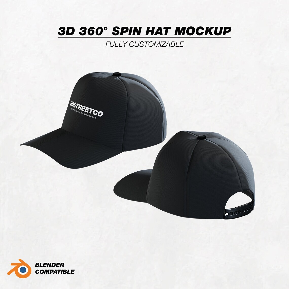 3D 360 Streetwear Joggers Mockup, Blender Realistic Hoodie Mockup, 360 ...