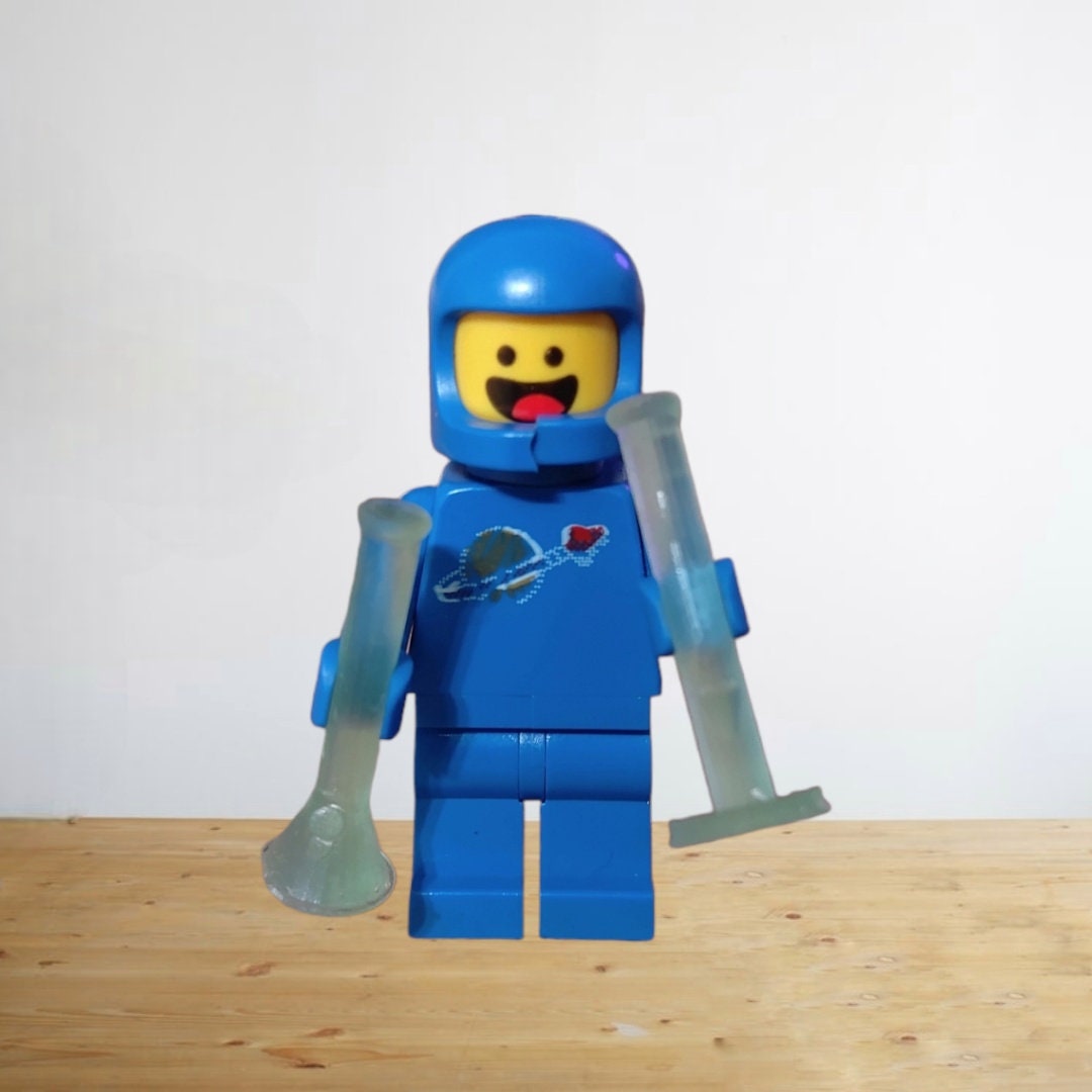 2pk Lego Compatible Water Pipe Accessory Minifig Scale. 3D Printed. - Etsy