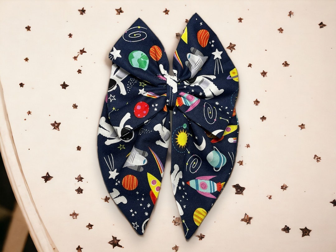 T-land Inspired Bow, Cat Costume Bow,rocket Bow, Cute Sailor Bow, Long ...