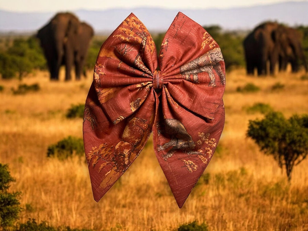 Land Animal Inspired Bow, Animal Bow, Cast Member Bow, CM Costume Bow ...