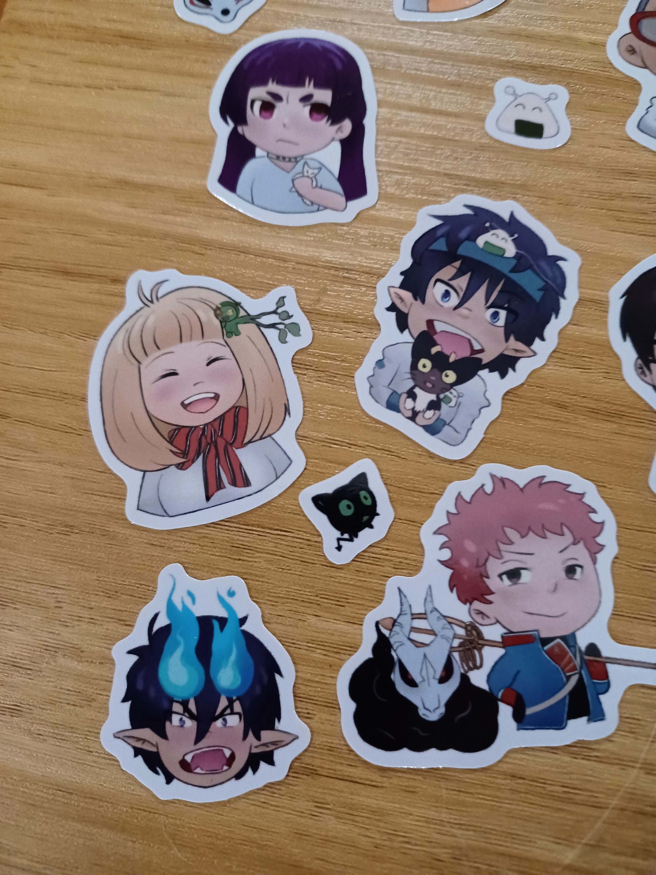 Blue Exorcist Sticker Sheet - Etsy