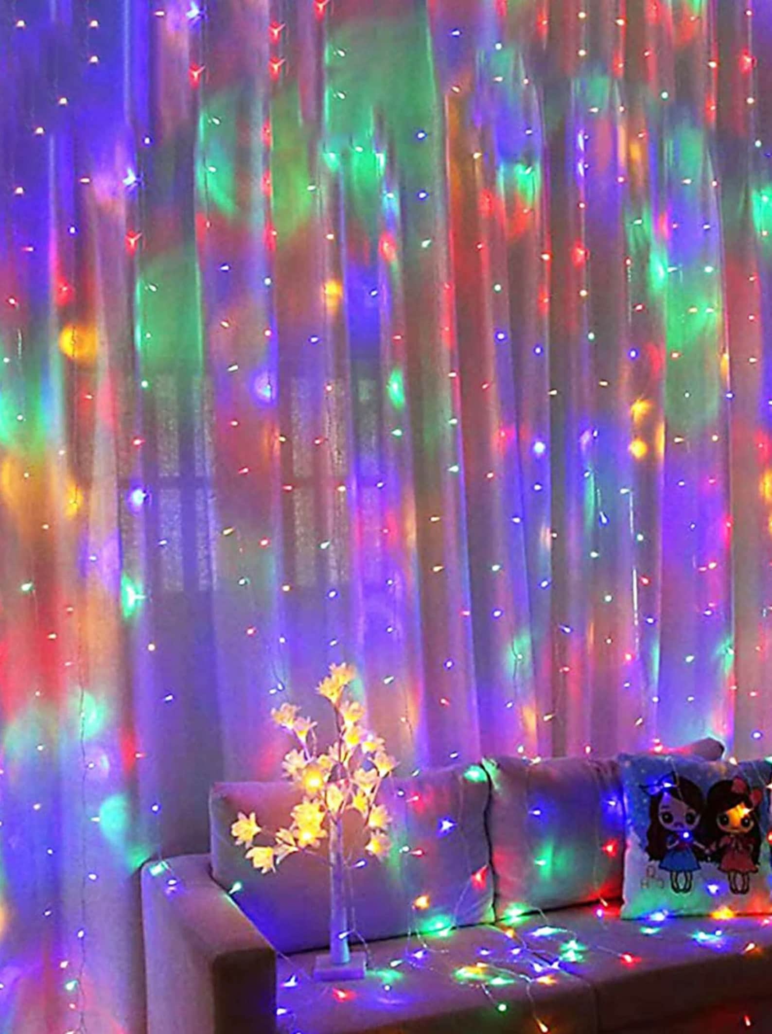 Warm White Multicolour LED Battery Operated Fairy Lights Birthday ...
