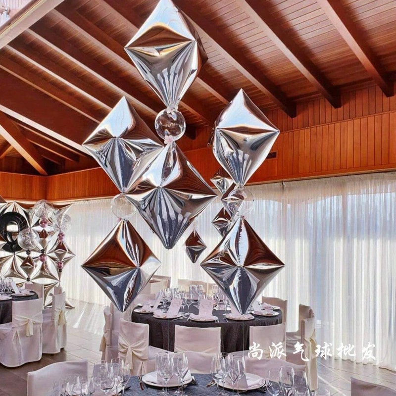 Silver Party Decorations - Etsy
