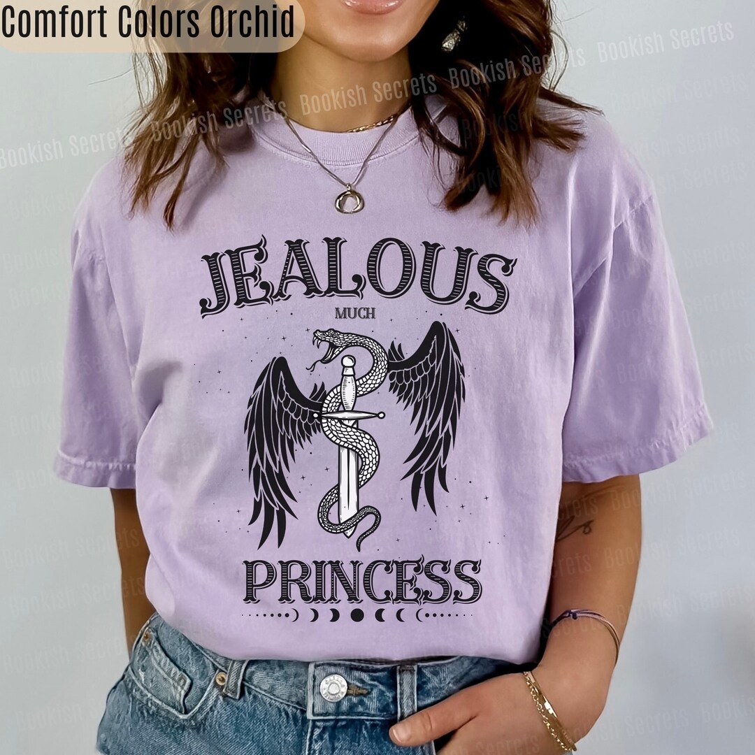 Serpent & Wings Comfort Colors Tee: Ya Fantasy Book Lover Gift - Etsy