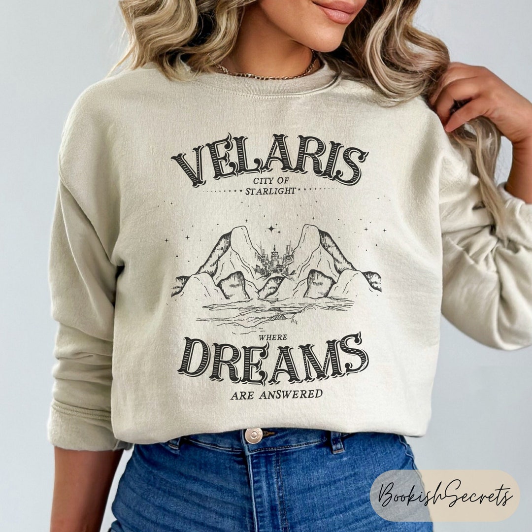 Velaris Sweatshirt, Velaris City of Starlight Sweatshirt, the Night ...