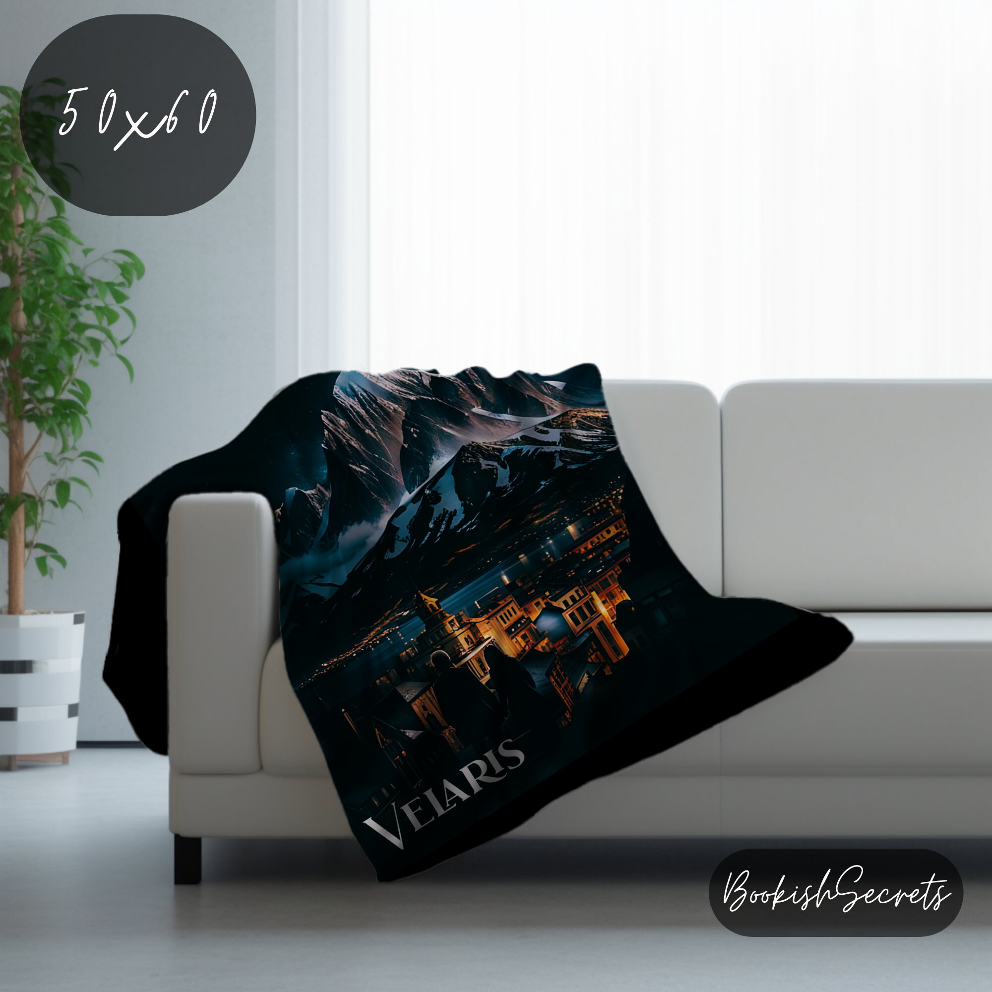 Velaris Stars Blanket ACOTAR Merch the Night Court A Court - Etsy