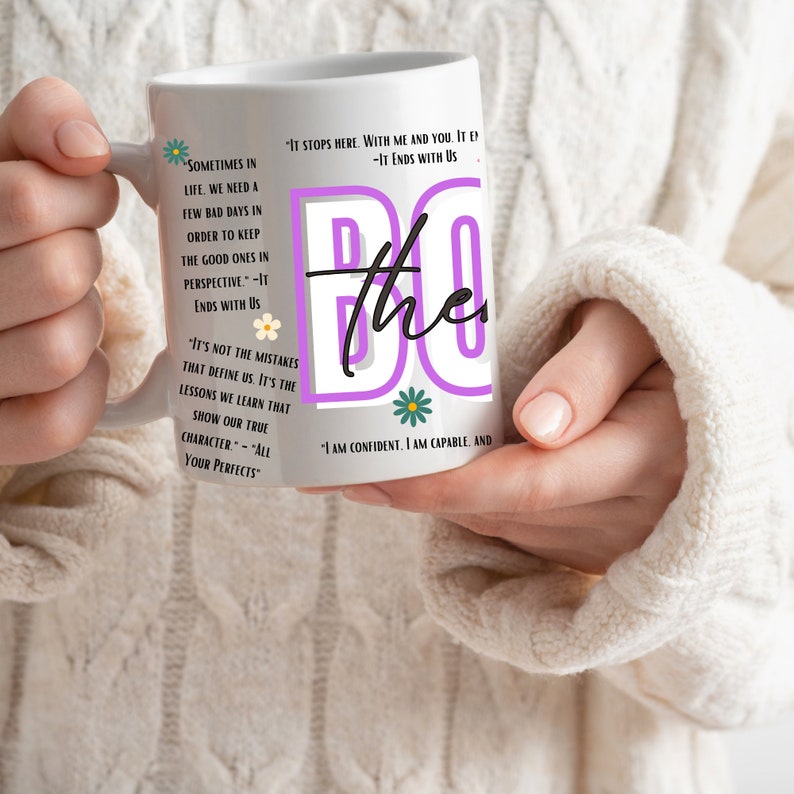 Colleen Hoover Mug, Authorized Colleen Hoover Merch, Verity Quote, All ...