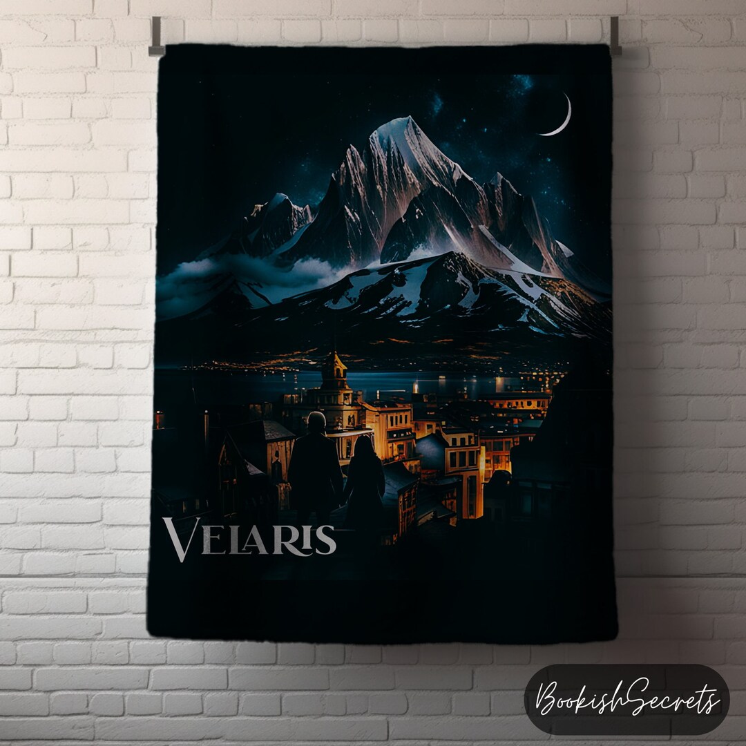 Velaris Stars Blanket, ACOTAR Merch, the Night Court, A Court of Thorns ...