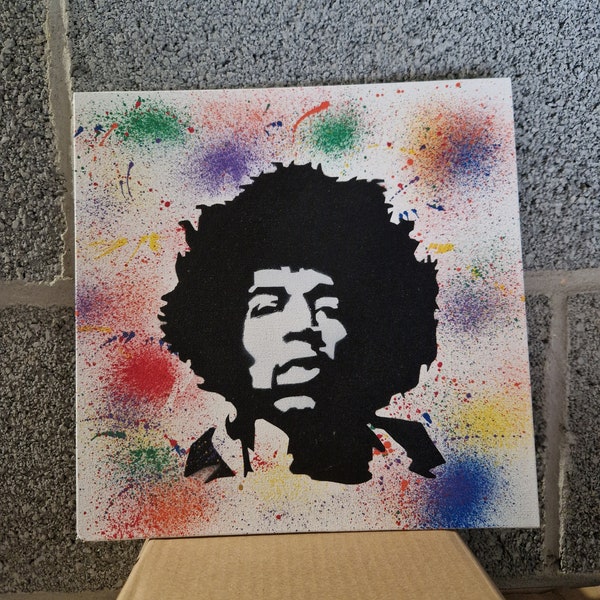 Jimi Hendrix Stencil - Etsy