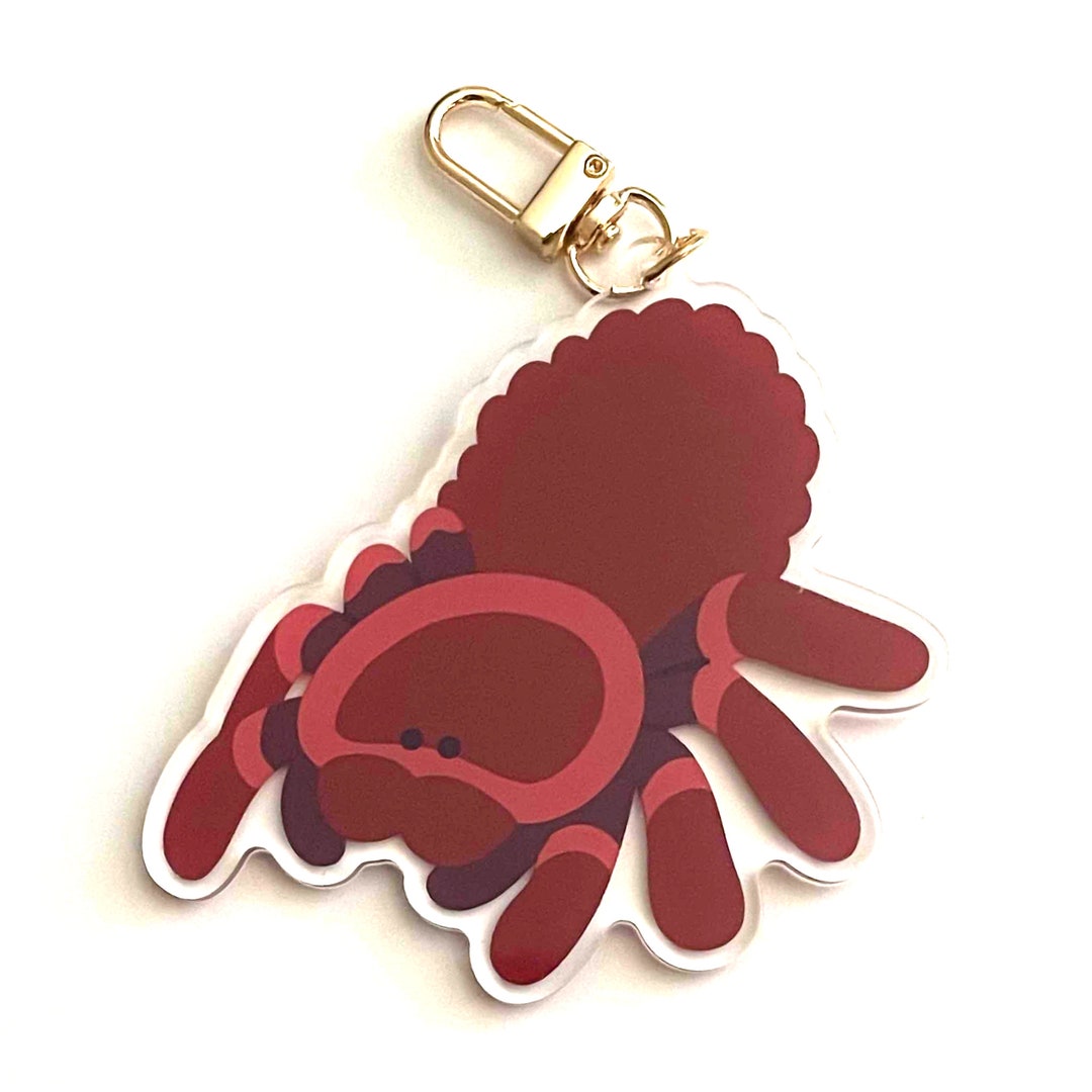 Tarantula Acrylic Keychain - Etsy