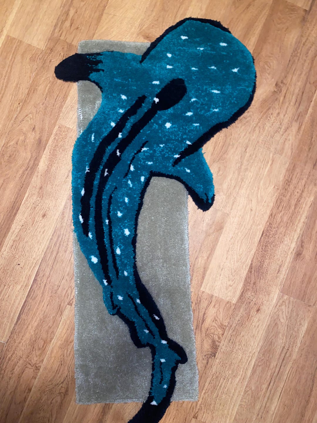 Hand Tufted Whale Shark Rug - Etsy