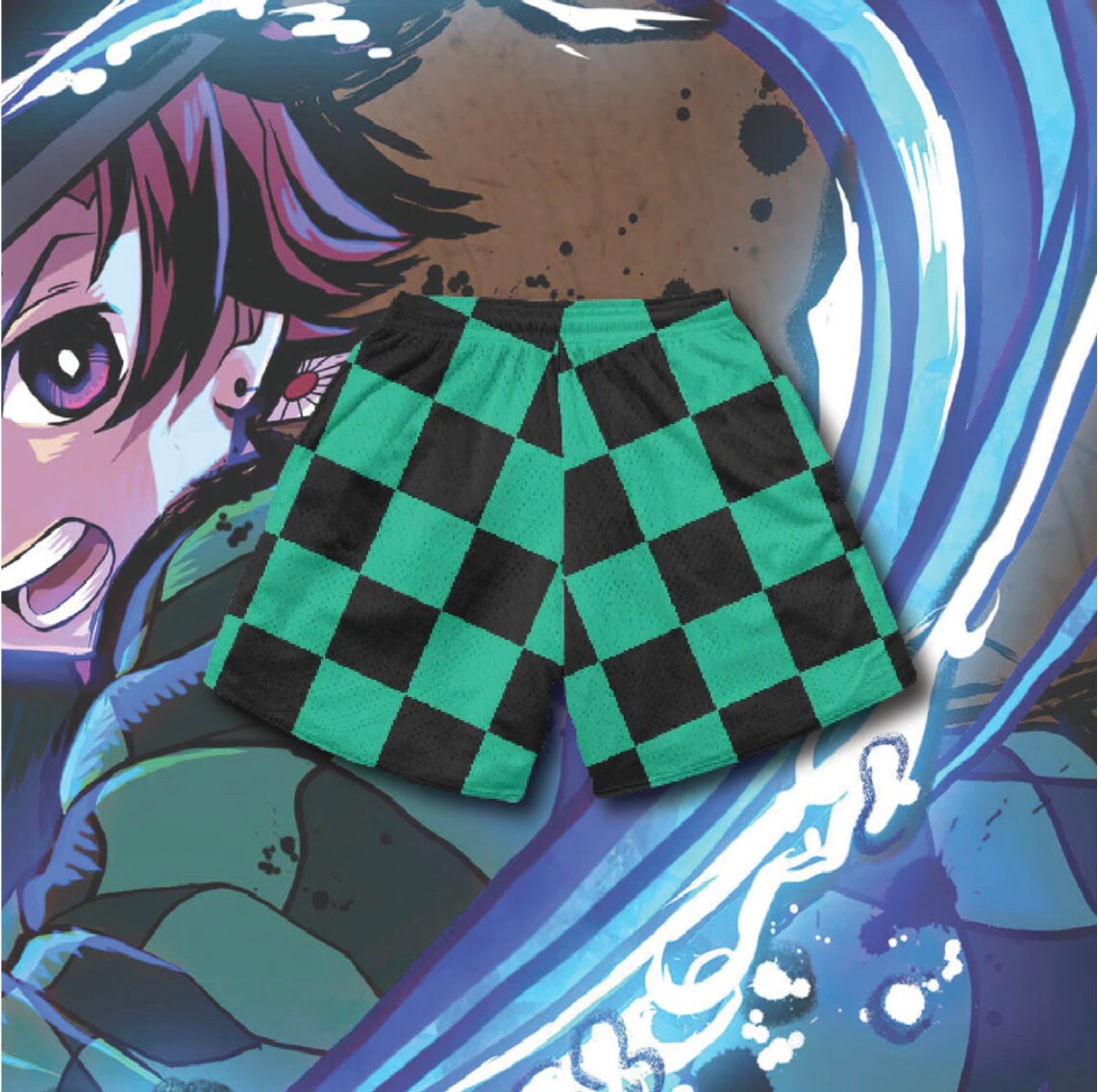 Tanjiro Shorts Kamado Shorts Anime Shorts - Etsy