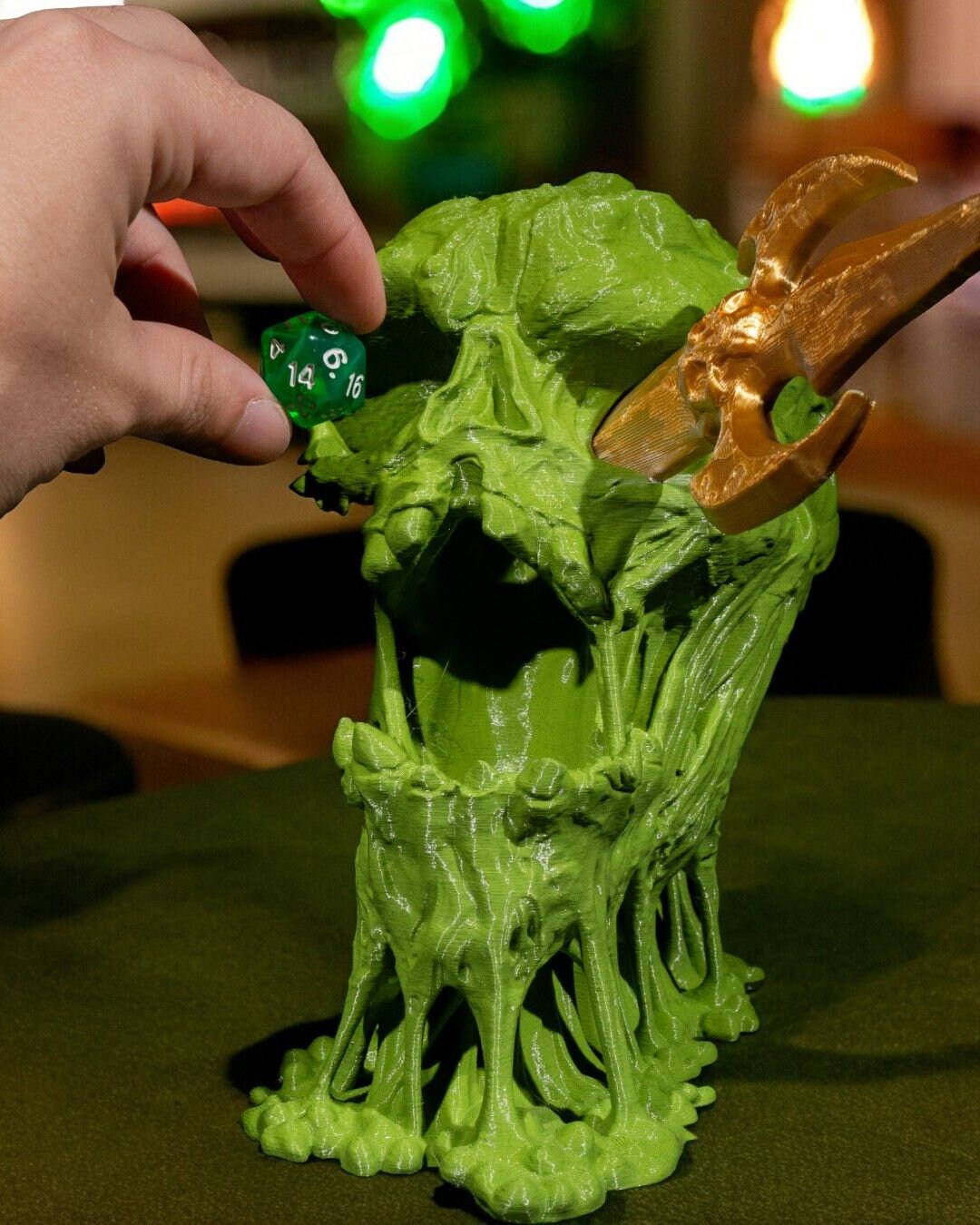 Skull and Dagger Dice Tower - Etsy
