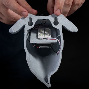 Moose Wall Light, Moose Mount, Moose Night Light - Etsy