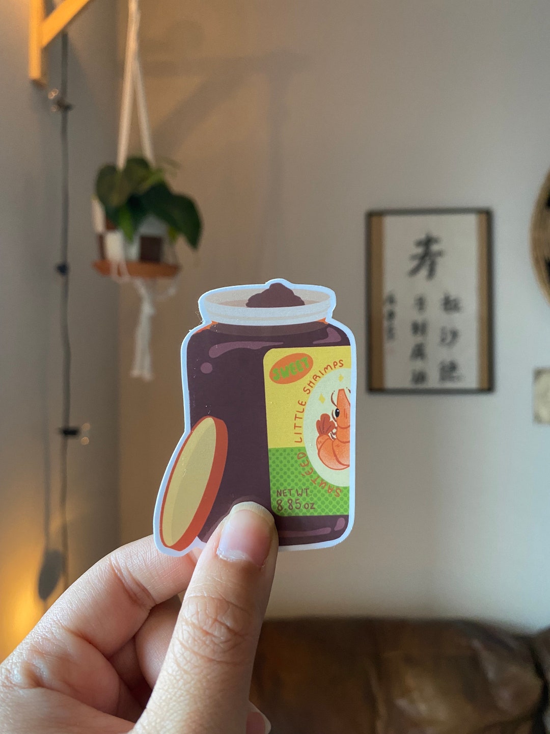 Sautéed Shrimp Paste Sticker - Bagoong, Laptop Sticker, Cute Sticker ...