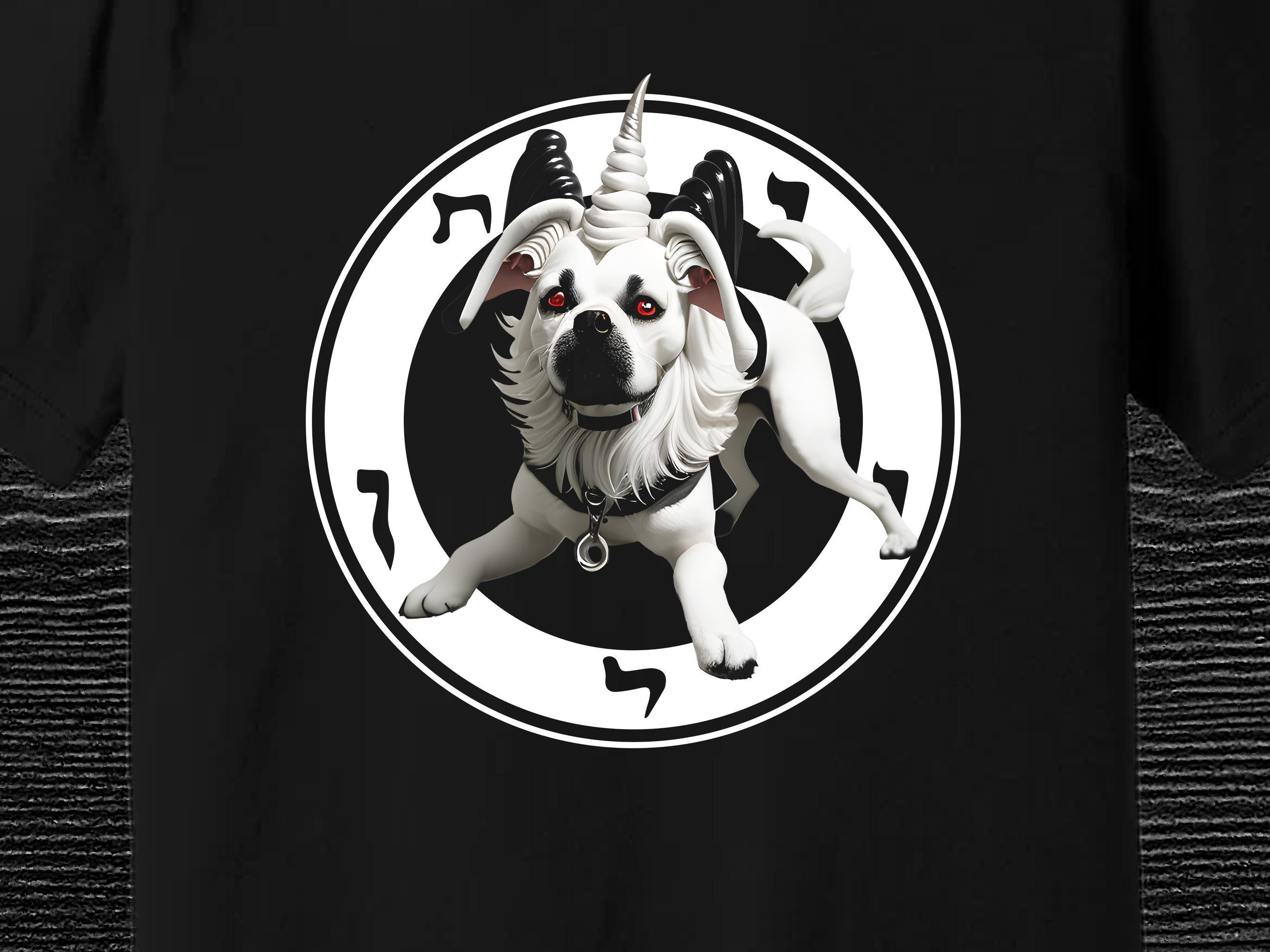 Baphomet - Black Metal Dogs - Etsy