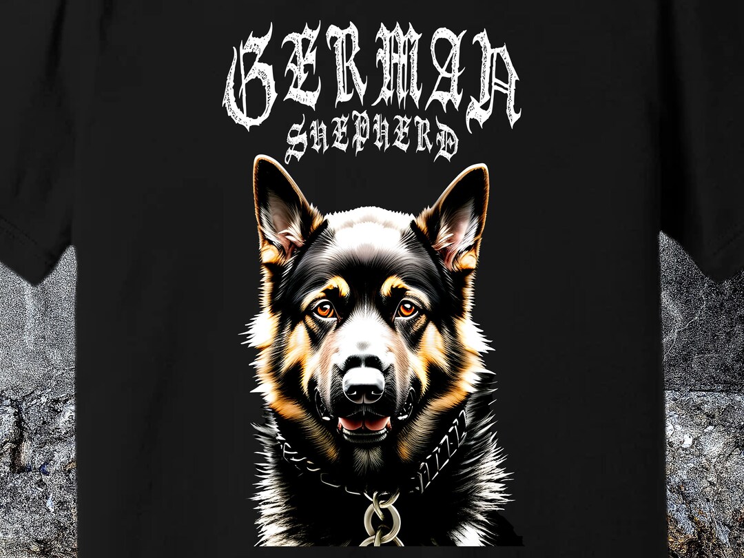 Black Metal German Shepherd - Etsy