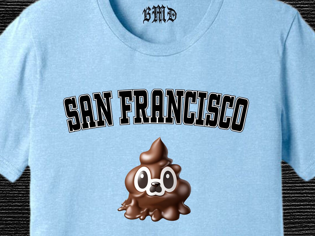 San Francisco Dog Poop Blue Void - Black Metal Dogs - Etsy