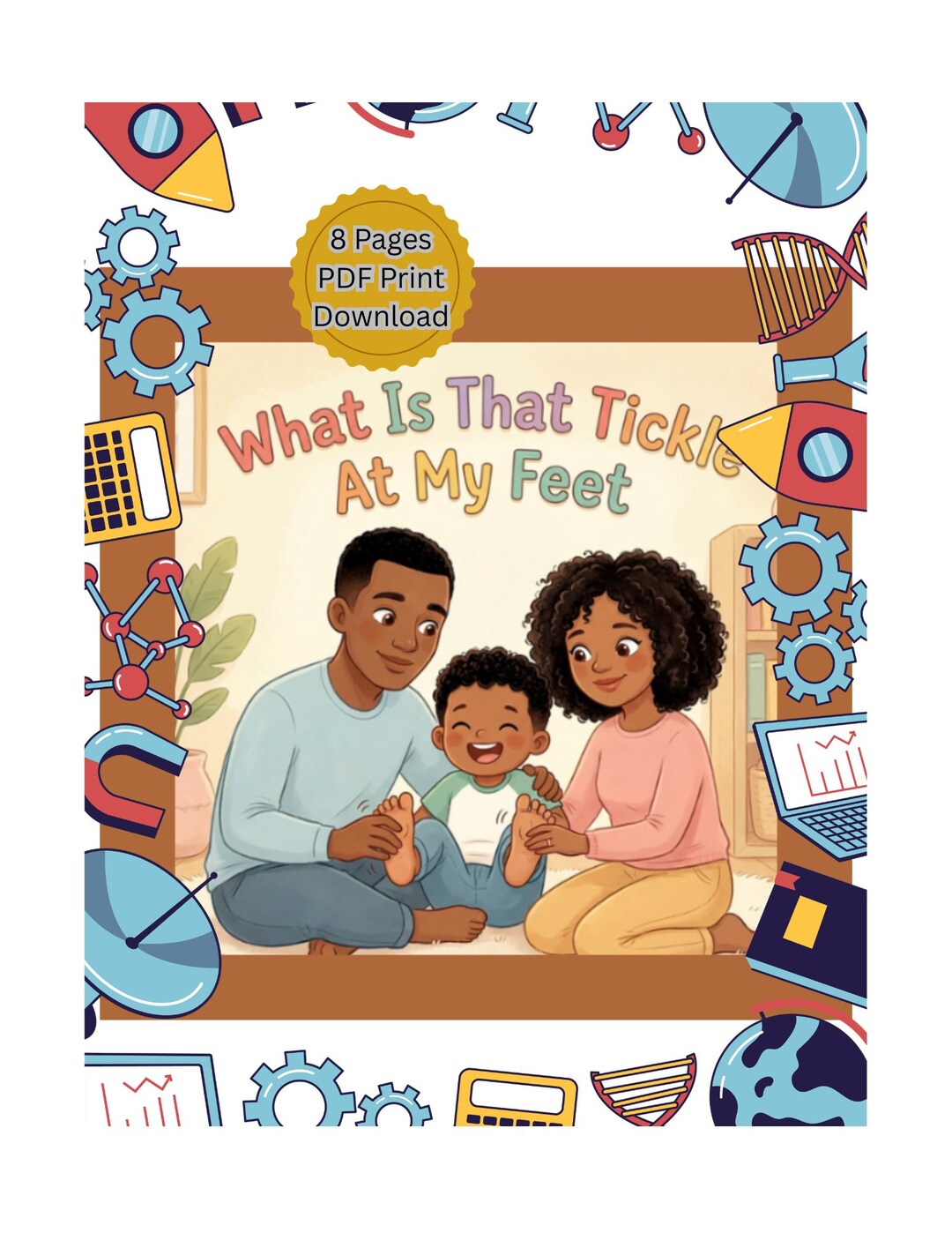 Printable Children's Book | What is That Tickle at My Feet? Early ...