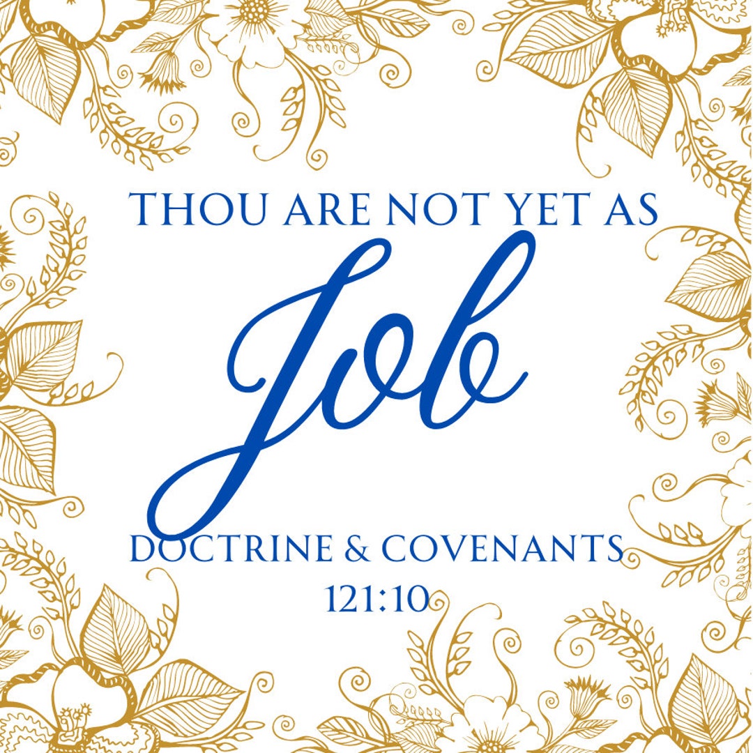 LDS Printable, LDS Quotes, Christian Digital Download, Doctrine and ...