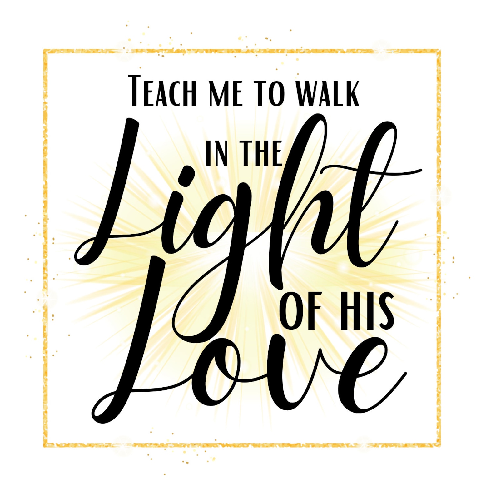 Teach Me to Walk in the Light Primary Song Lyrics, LDS Digital Download ...