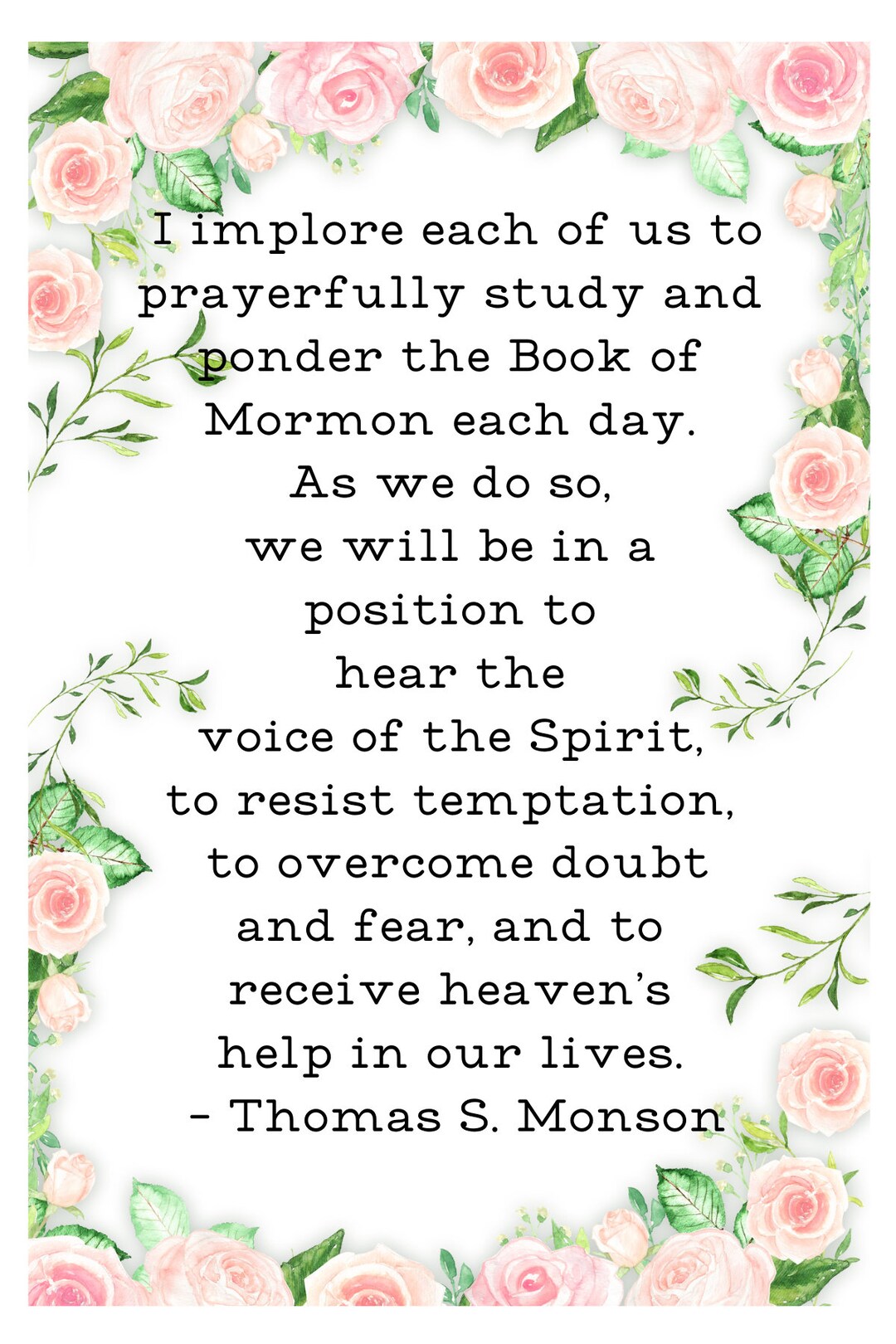 LDS Quotes, Promised Blessings of Reading the Book of Mormon Digital ...