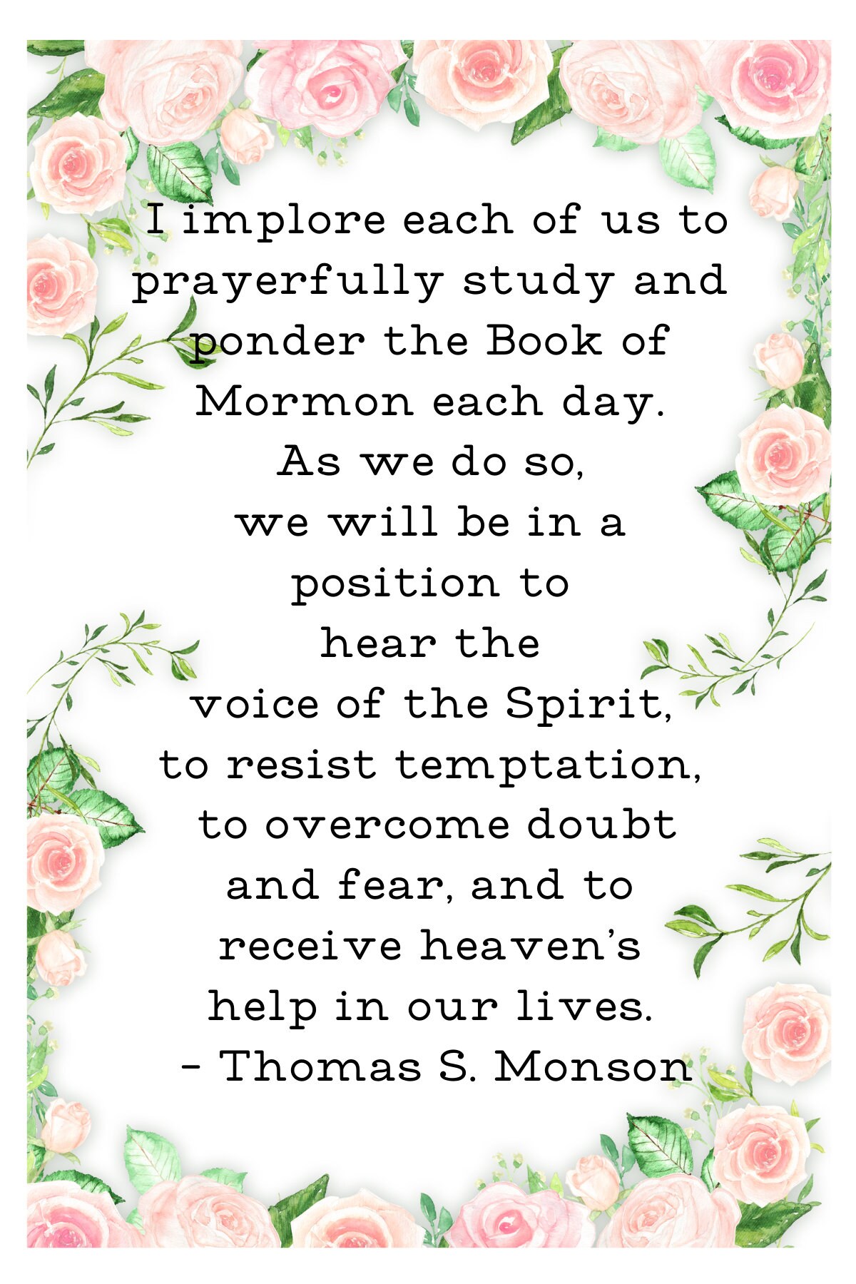 LDS Quotes, Promised Blessings of Reading the Book of Mormon Digital ...