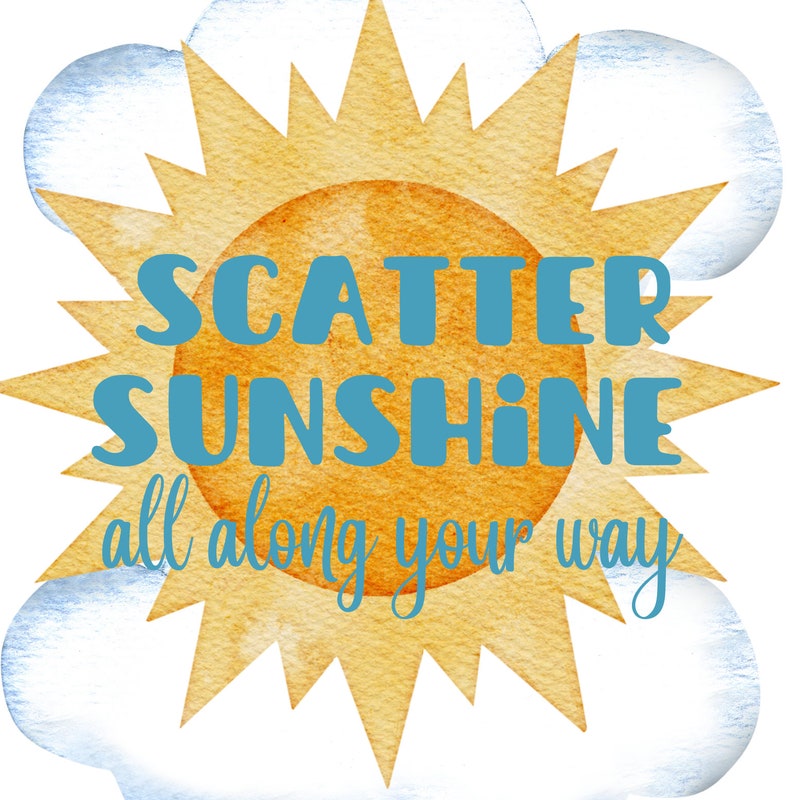 Scatter Sunshine - Etsy