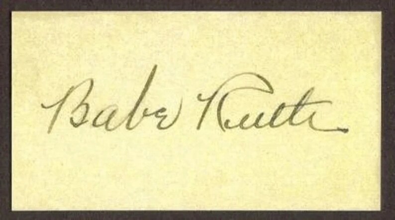 Babe Ruth 1916 Rookie Baseball Card 151 1980 Reprint - Etsy