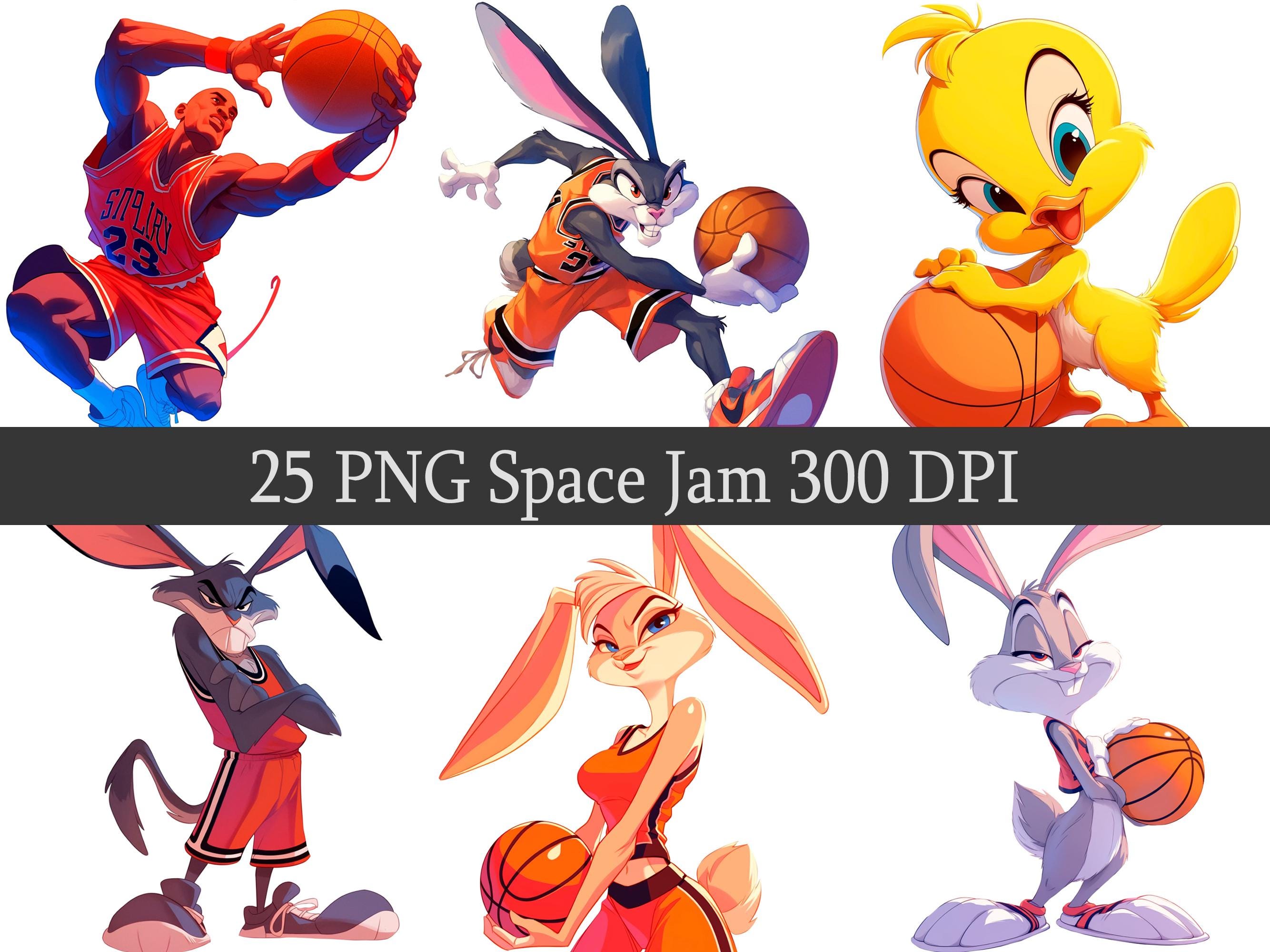 Clipart Space Jam PNG Clipart Bundle, Scrapbooking, Fan Art Clip Art ...
