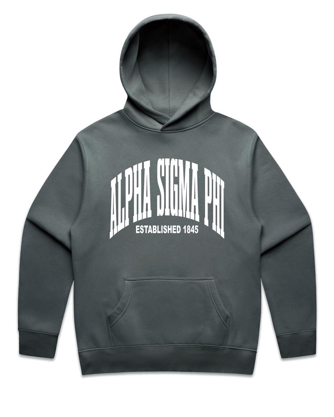 Alpha Sigma Phi Arch Style Hoodie - Etsy