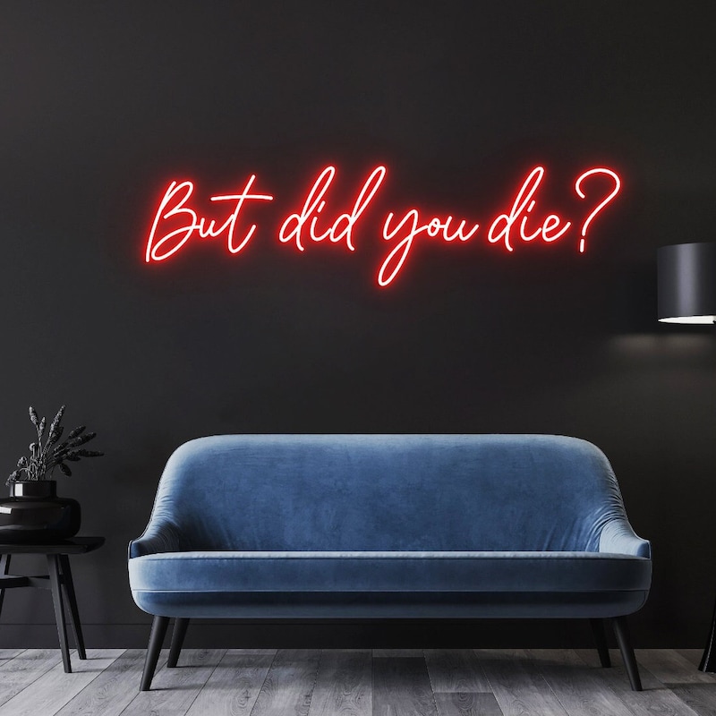 You Died Led - Etsy